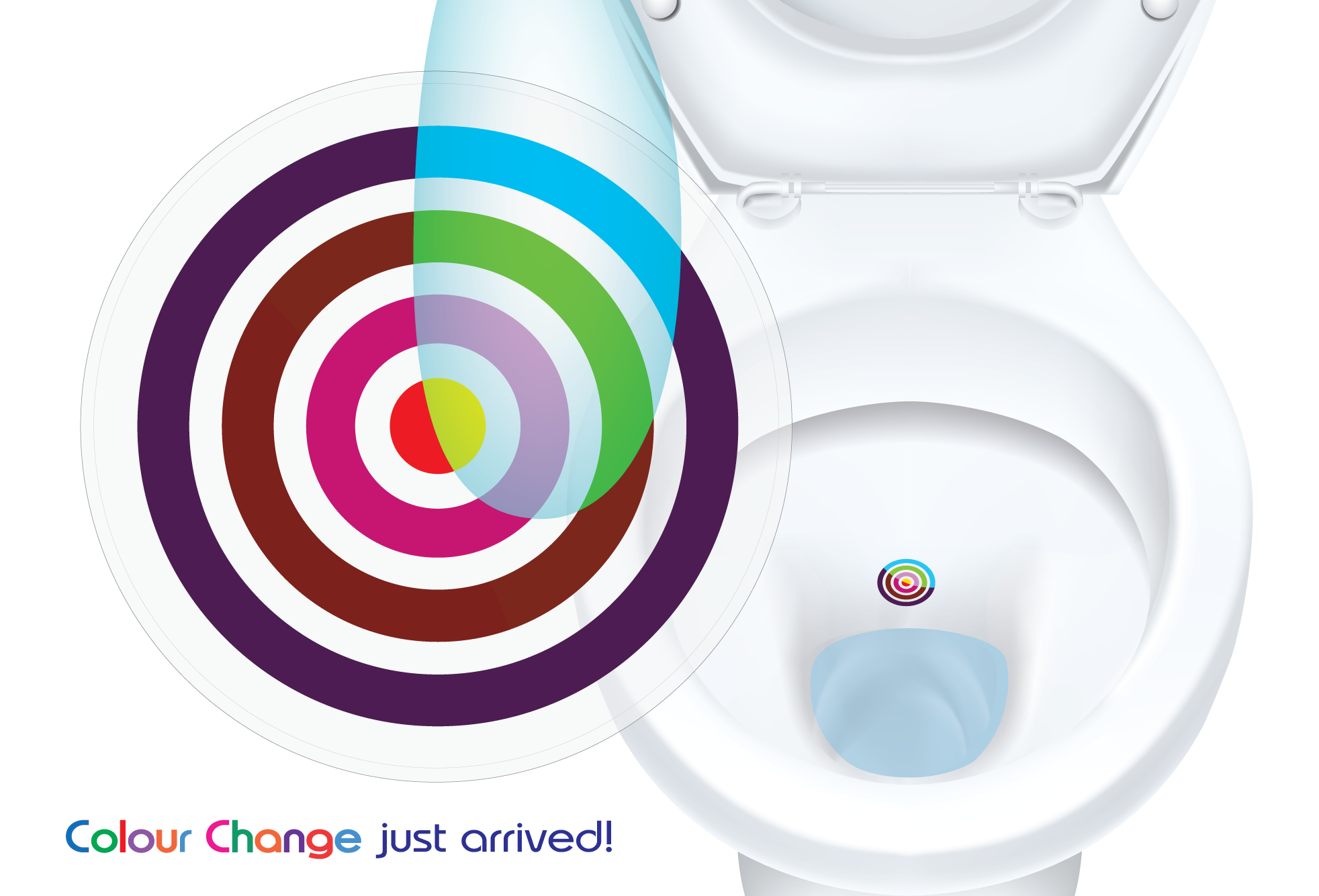 Stick & Aim Toilet Targets